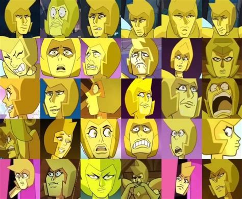 Yellow Diamond Funny Face Yellow Diamond Angry Face Yellow Diamond