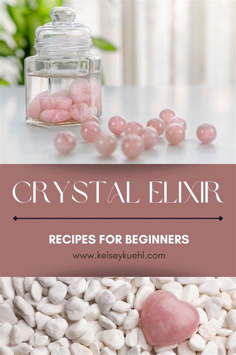 Crystal Elixir Recipes For Beginners Elixir Recipe Crystals Diy