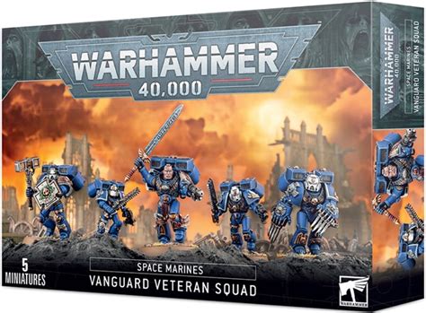 Space Marine Vanguard Veteran Squad Warhammer 40k Gamezoneno