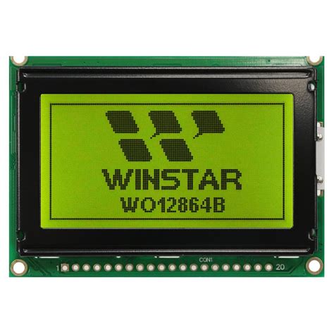 Winstar 128x64 Graphic Lcd Display 128x64 Lcd Module Graphic Lcd Module And 128x64 Graphic