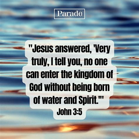 50 Bible Verses About Baptism