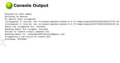 Jenkins Email Ext Plugin