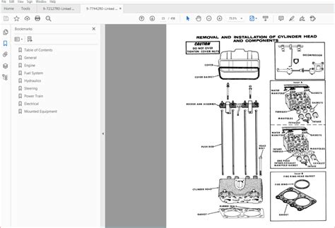 Case 680 Backhoe Loader Service Manual Sn 9101501 9 77442r0 Case 680