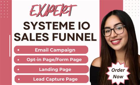 Create Systeme Io Sales Funnel By Lovearleth Fiverr