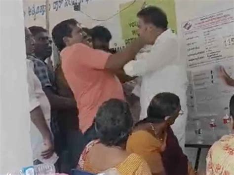 Tenali Mla Under House Arrest For Slapping Voter