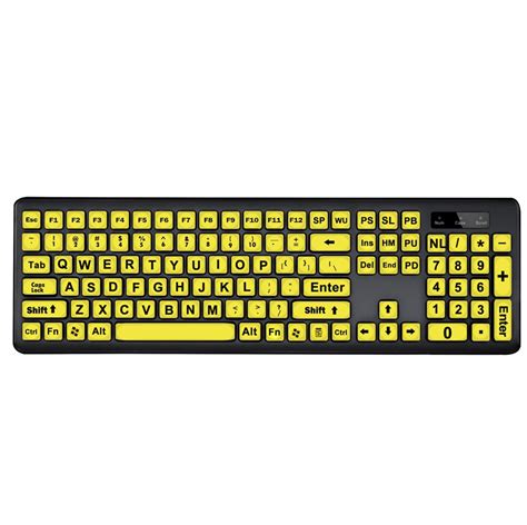 Wholesale 104 Keys Computer Keyboard 135m Cable Ergonomic Design Wired