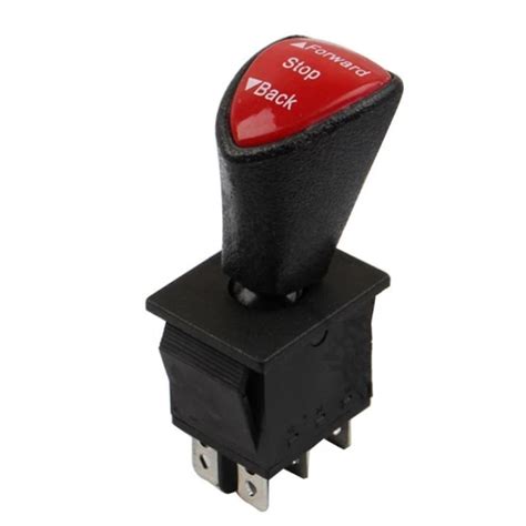 Forward Stop Back Dpdt 6pin Latching Slide Rocker Switch Kcd4 604 6p