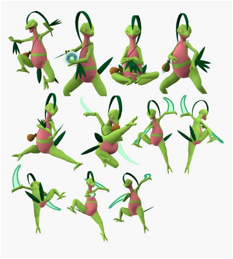 Treecko T Pose HD Png Download Kindpng
