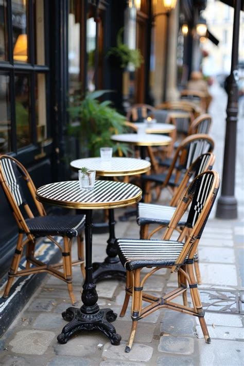 French Outdoor Cafe Table