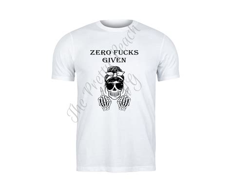 Zero Fucks Given Svg Skull Svg No Fucks Given Svg Cut File Sassy