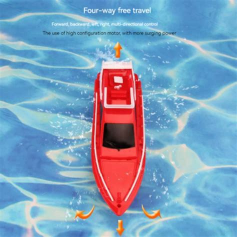 Remote Control Rc Boat Speedboat Water Remote Control High Speed Rowing
