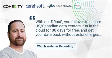 Stage2data On Failover For Draas Stage2data Inc Posted On The Topic