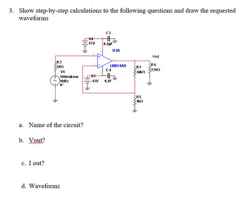 Solved Show Step By Step Calculations To The Following Chegg