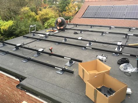 Flat Roof System System Solar Limpets