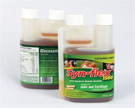 The Difference Between Synflex Liquid Glucosamine And Synflex®1500