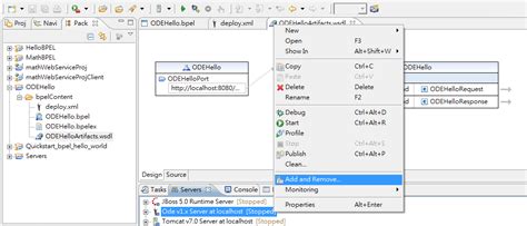 A Cai 雜記 Create Bpel Process With Eclipse Bpel Designer And Apache Ode