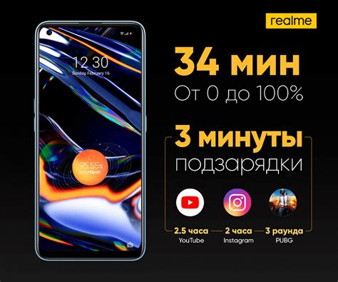 Первые в России 65 Вт для зарядки за 34 минуты. Realme 7 Pro ...