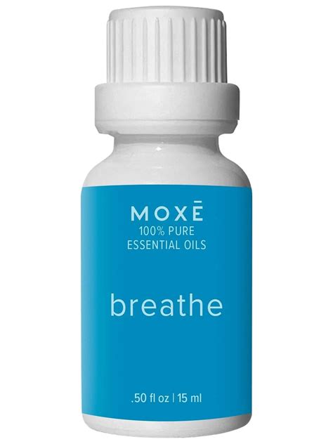 Moxe Breathe Aromatherapy Essential Oils With Peppermint And Rosemary