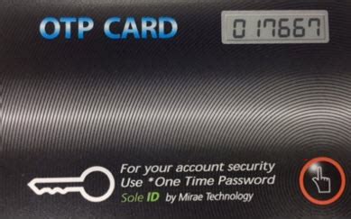 Portable OATH Compliant OTP Card Token Available Now BridgeAZ