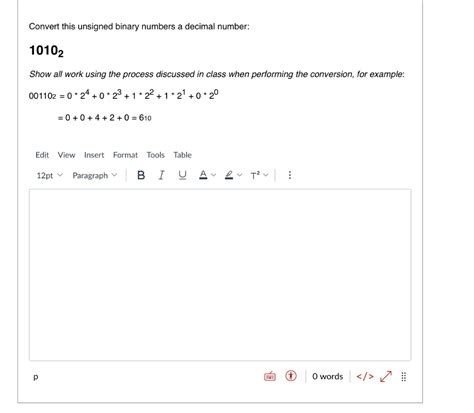 Solved Convert This Unsigned Binary Numbers A Decimal Chegg