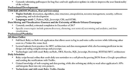Resume Cscareerquestions Album On Imgur