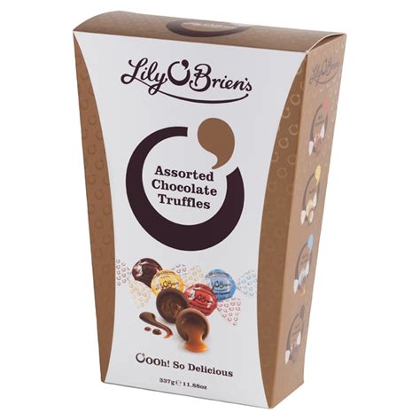 Lily Obriens Assorted Chocolate Truffles Box 337 G Storefront En