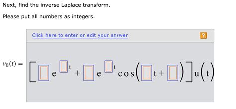 Solved Find Vo T T In The Network In The Figure Using Chegg