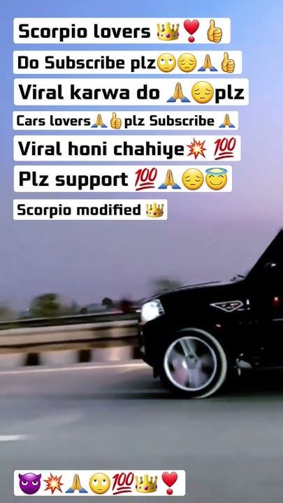 Scorpio Modified Status 💥💯 Blackscorpio Scorpio Modified Black