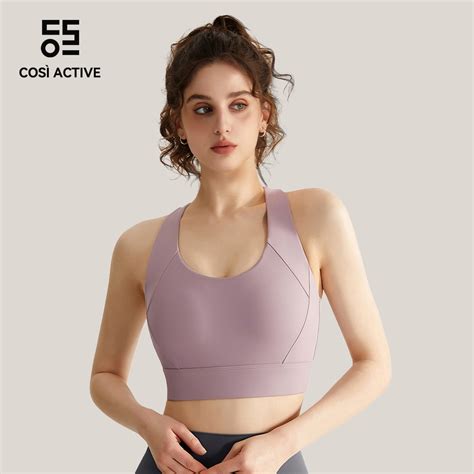 Jual [baru] Cosi Sport Bra Wanita Seamless Bh Gym Anti Guncang Yoga Braa Tanpa Kawat Bra