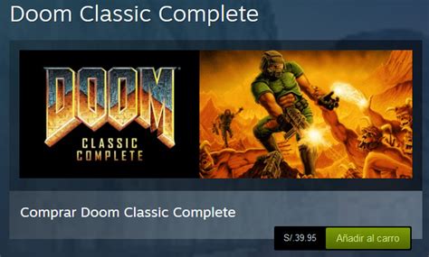 Doom Classic Complete Por 2 Perú Hardware Doom Classic Complete Por 2 Perú Hardware