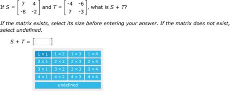IXL Add And Subtract Matrices Class XII Maths Practice