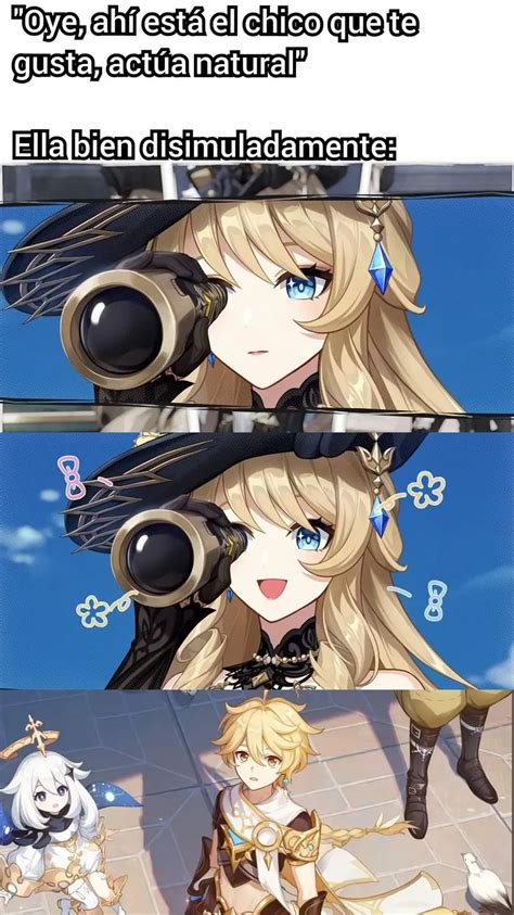 Aether Y Navia Genshin Impact Hoyolab