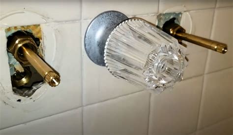 Fix A Handle Shower Faucet That Won T Turn Off Faucet Fam