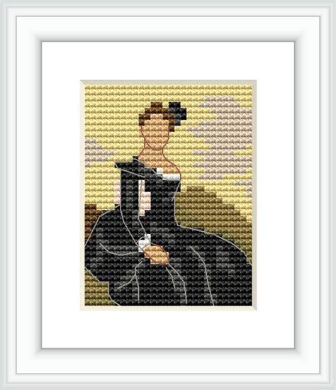 Cross Stitch Pattern La Boudeuse Elegance Mini La Boudeuse By Antoine Watteau