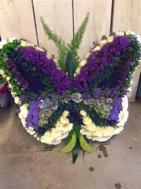 Butterfly Shaped Flower Arrangement