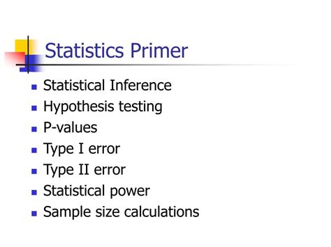 PPT Statistical Inference I Hypothesis Testing Sample Size PowerPoint Presentation ID