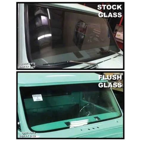 Ecklers Flush Mount Windshield Rear Glass Lg Tint 67 72