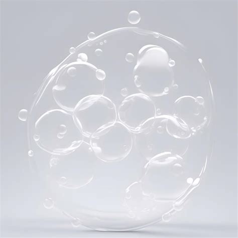 Premium Ai Image Germs Virus Bacteria Molecule Bubble Structure Hi