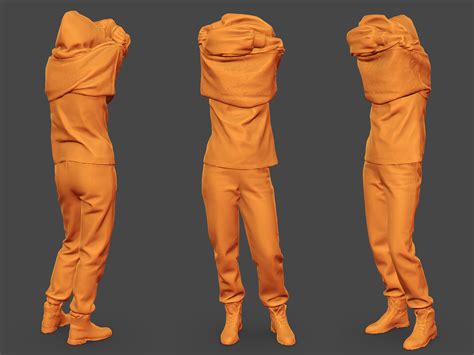 Girl Takes Off Her Hoodie 3d Model Cgtrader