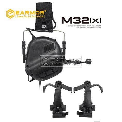 Earmor M32{x} Mod4 Tactical Headset Electronic Noise Reduction Amplifying Pickup Communication