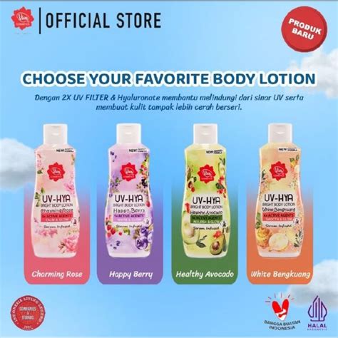 Jual Viva Uv Hya Bright Body Lotion 185ml Shopee Indonesia