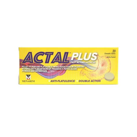 Nhg Pharmacy Online Actal Plus Tab 20s