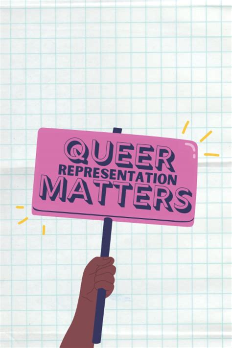 Buy Queer Representation Matters Queer Media Tracker Queer Tv Queer