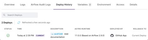 Deploy Code With The Astro Github Integration Astronomer Documentation