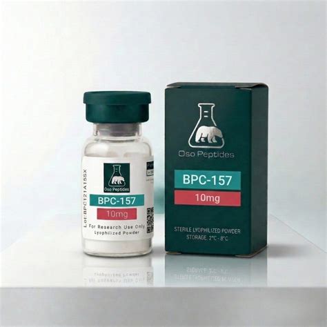 Bpc 157 Peptide 10mg Research Use Only Oso Peptides