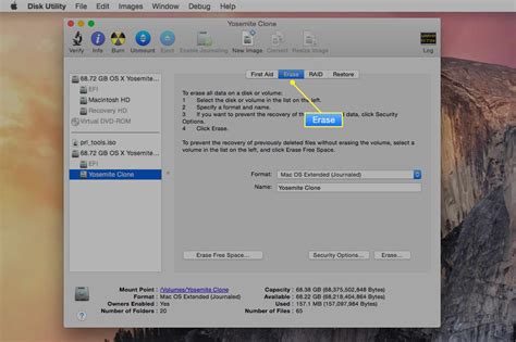 Erase Or Format Your Mac S Drives Using Disk Utility