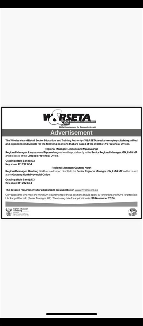 Dennis Sebela On Linkedin Wandr Seta Positions Regional Manager Gauteng South Regional Manager…