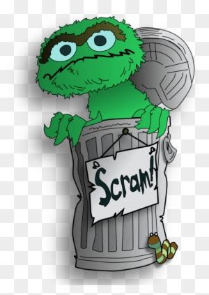 Oscar The Grouch Full Size Png Clipart Images Download