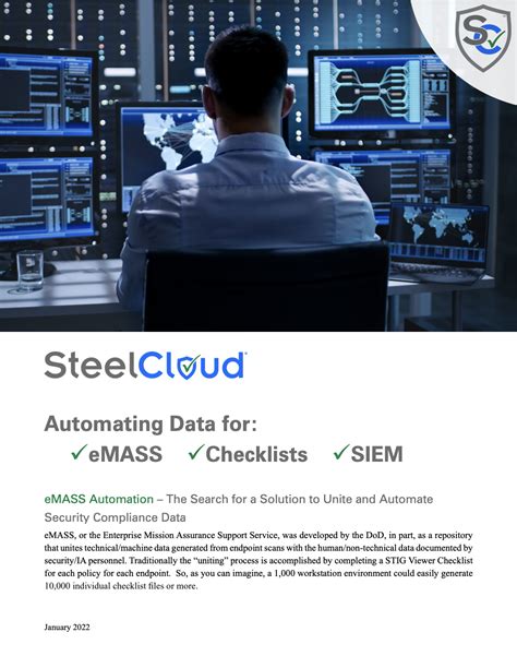 Unite And Automate Security Compliance Data With Steelclouds Emass