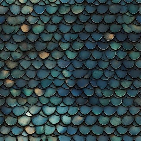 Premium Ai Image Fish Scales Texture